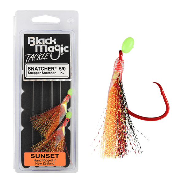 Black Magic Flasher Rig - Sunset - Fishing Direct