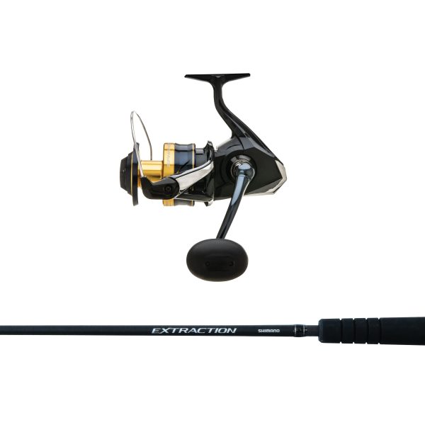 Shimano Spheros 10000 + Extraction 5ft5 2pce PE6-8 - Fishing Direct