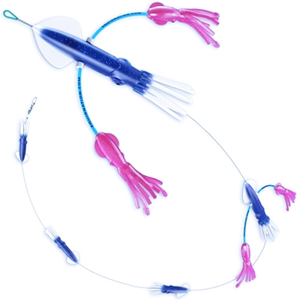 Flippy Floppy Teaser - Blue/Pink - Fishing Direct