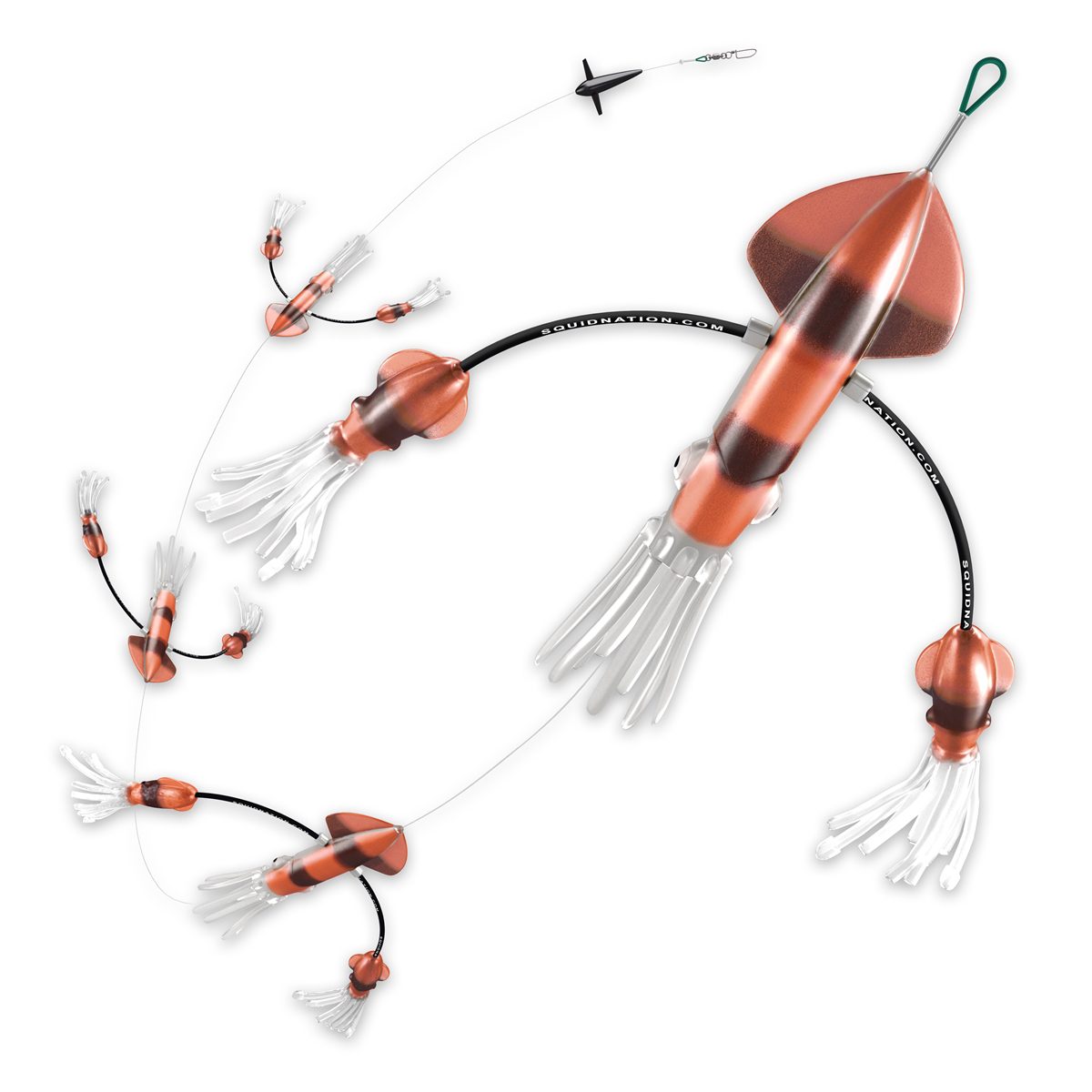 Flippy Floppy Teaser - Squid - Fishing Direct