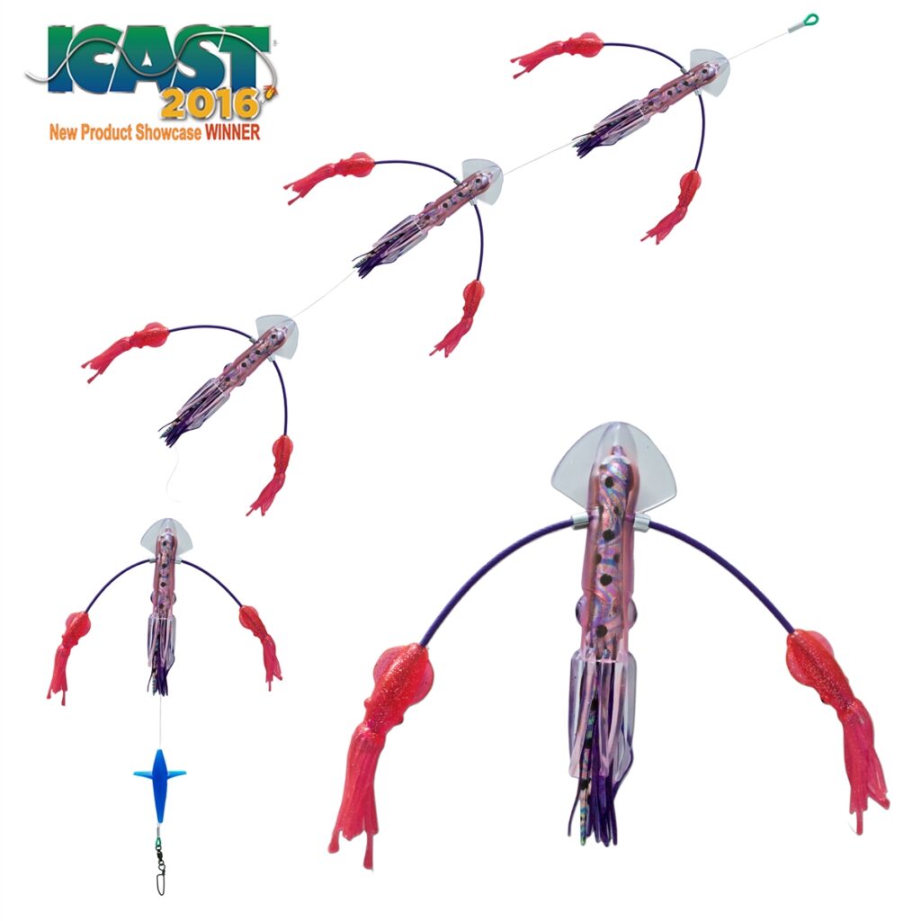 Flippy Floppy Teaser - Purple/Black - Fishing Direct